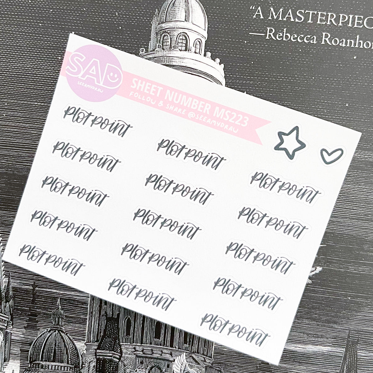 MS 223 - Plot Point Script | Regular or Clear Matte – See Amy Draw